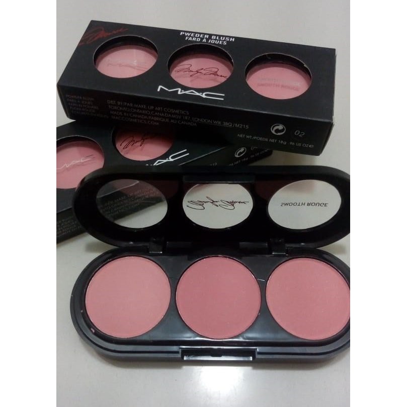 Trio de Blush Mac Marilyn | Shopee Brasil