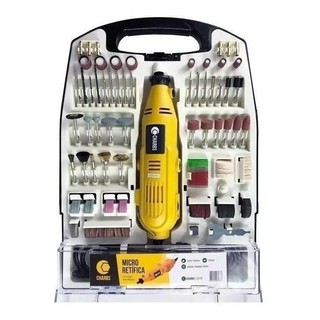 Micro Mini Retifica Profissional Com 234 Acessórios Excelente Qualidade ...