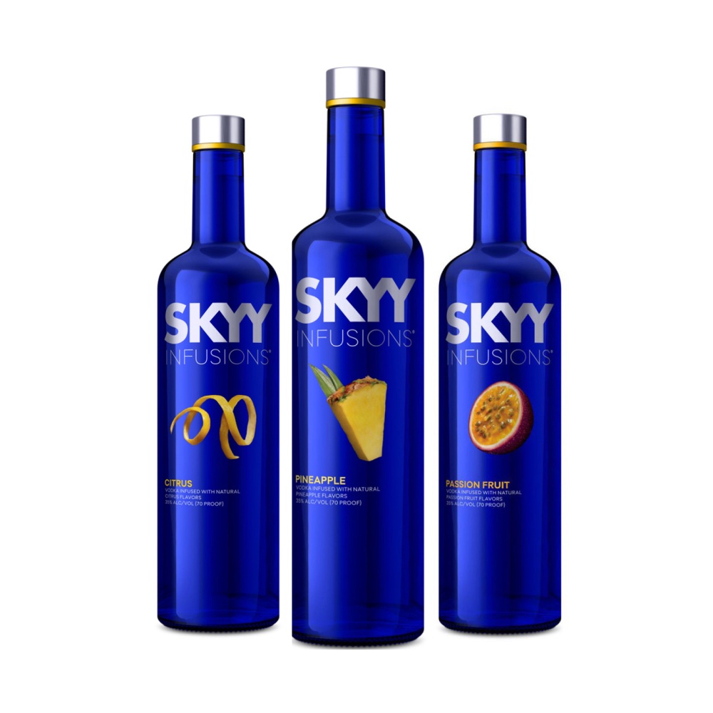 Vodka Skyy Infusions Sabores 750ml | Shopee Brasil
