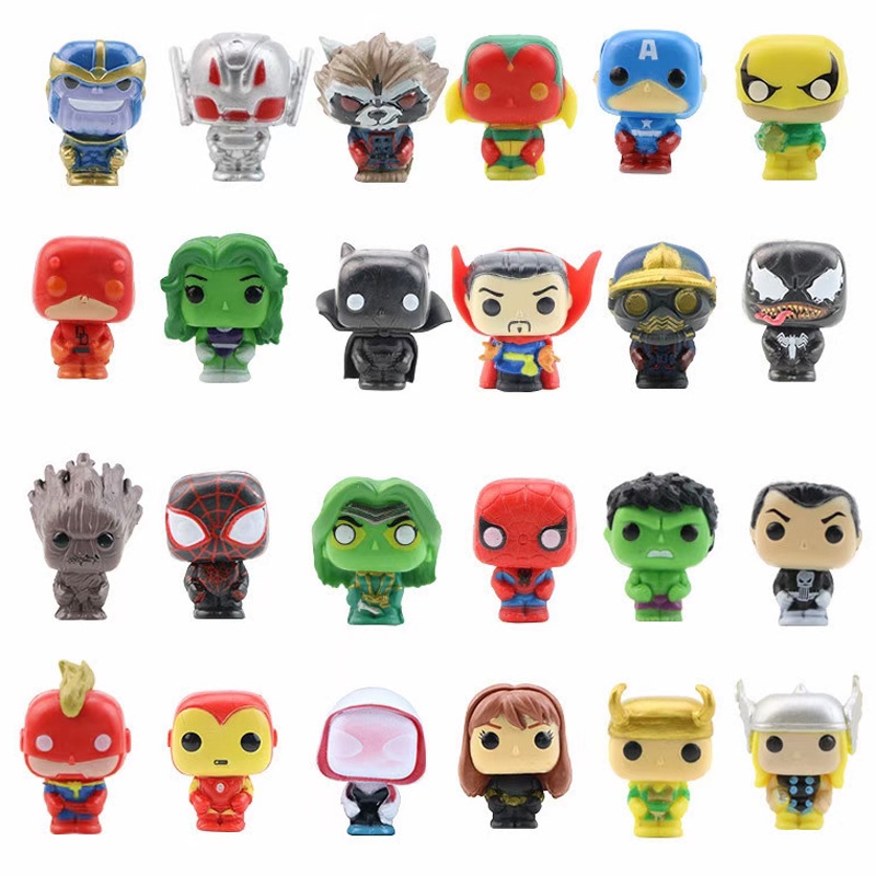 Miniatura Funko Pop Marvel Vingadores Super-Heróis Bonecos ...