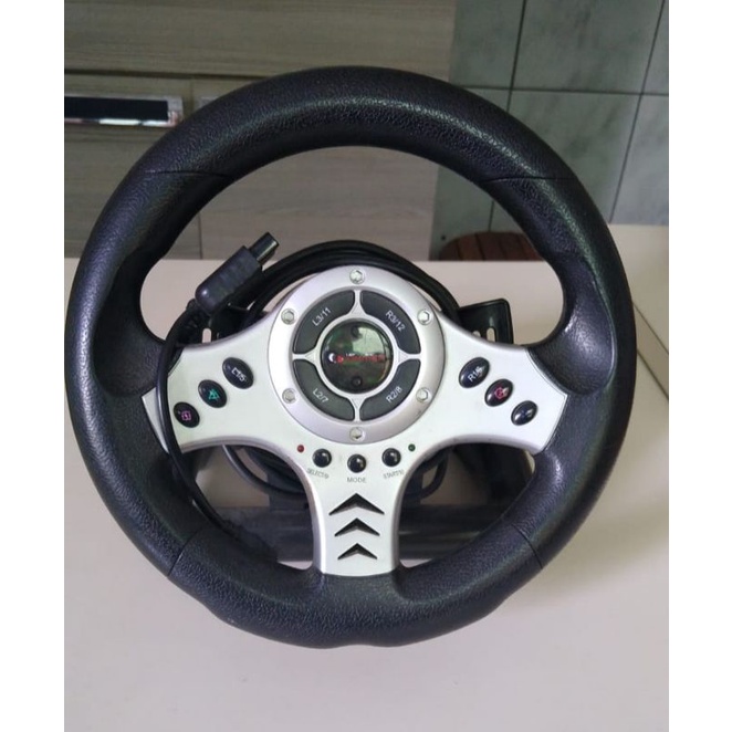 Volante vibration universal ps2/ps3/pc Gamer Leadership Original ...