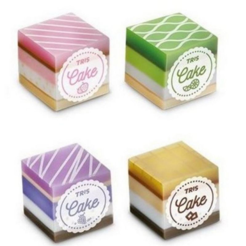 Borracha Cake - Tris formato de bolo com cheirinho | Shopee Brasil