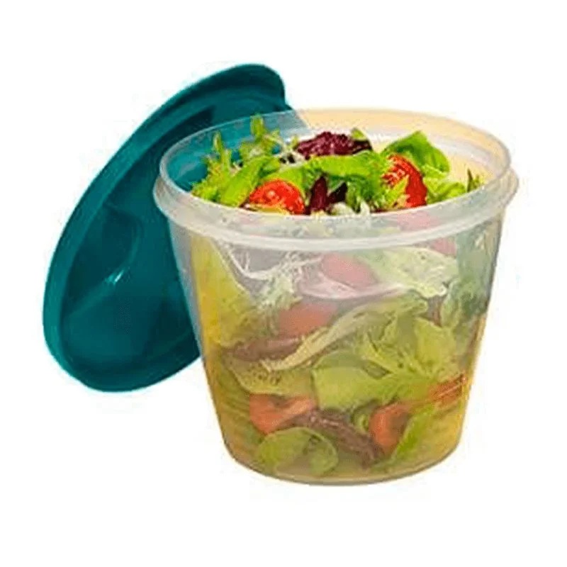 Tupperware Tigela Duo 800ml Pote para Salada Geladeira | Shopee Brasil
