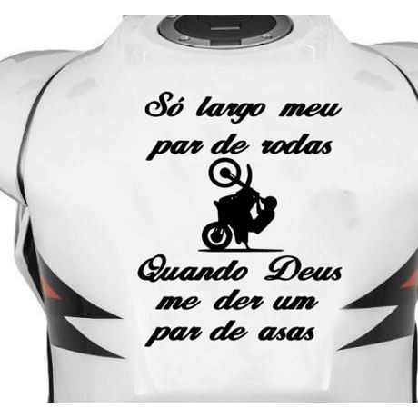 Adesivo frase para tanque de moto,adesivo frase para motos frases bonitas para colocar no tanque ...