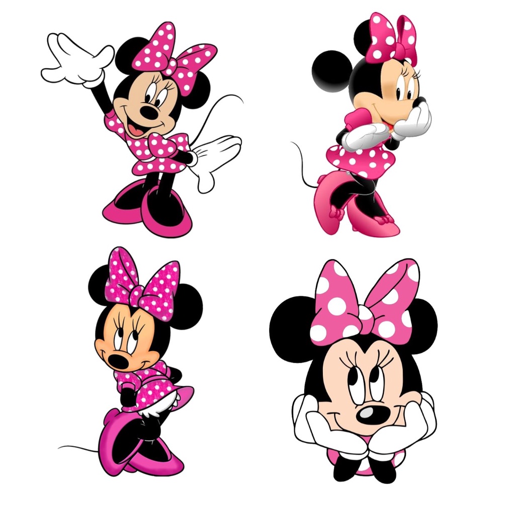 100 apliques minnie rosa | Shopee Brasil