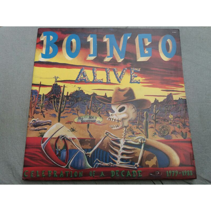 Lp Disco Vinil Oingo Boingo - Boingo Alive | Shopee Brasil