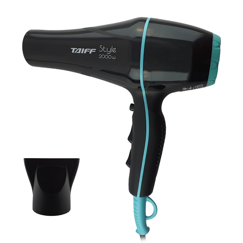Secador Style 2000w Preto - Linha Classica Taiff | Shopee Brasil