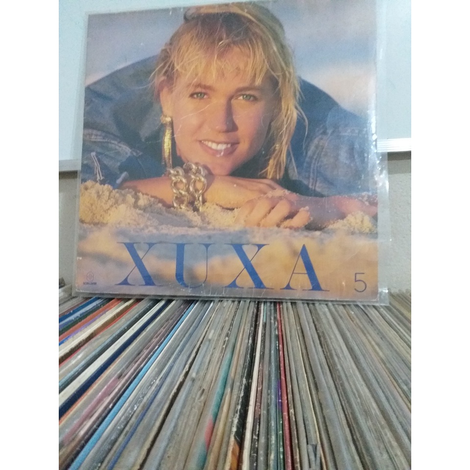 Vinil Xuxa 5 - 1990 Som Livre LP | Shopee Brasil