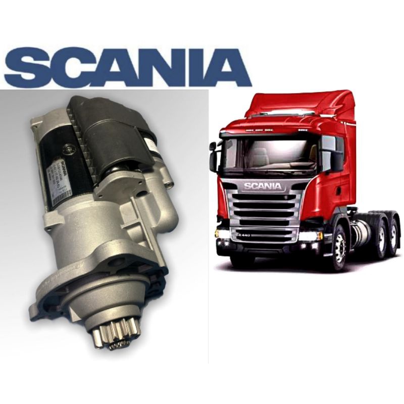 Motor de Partida Arranque Scania Serie4/5 24 volts | Shopee Brasil
