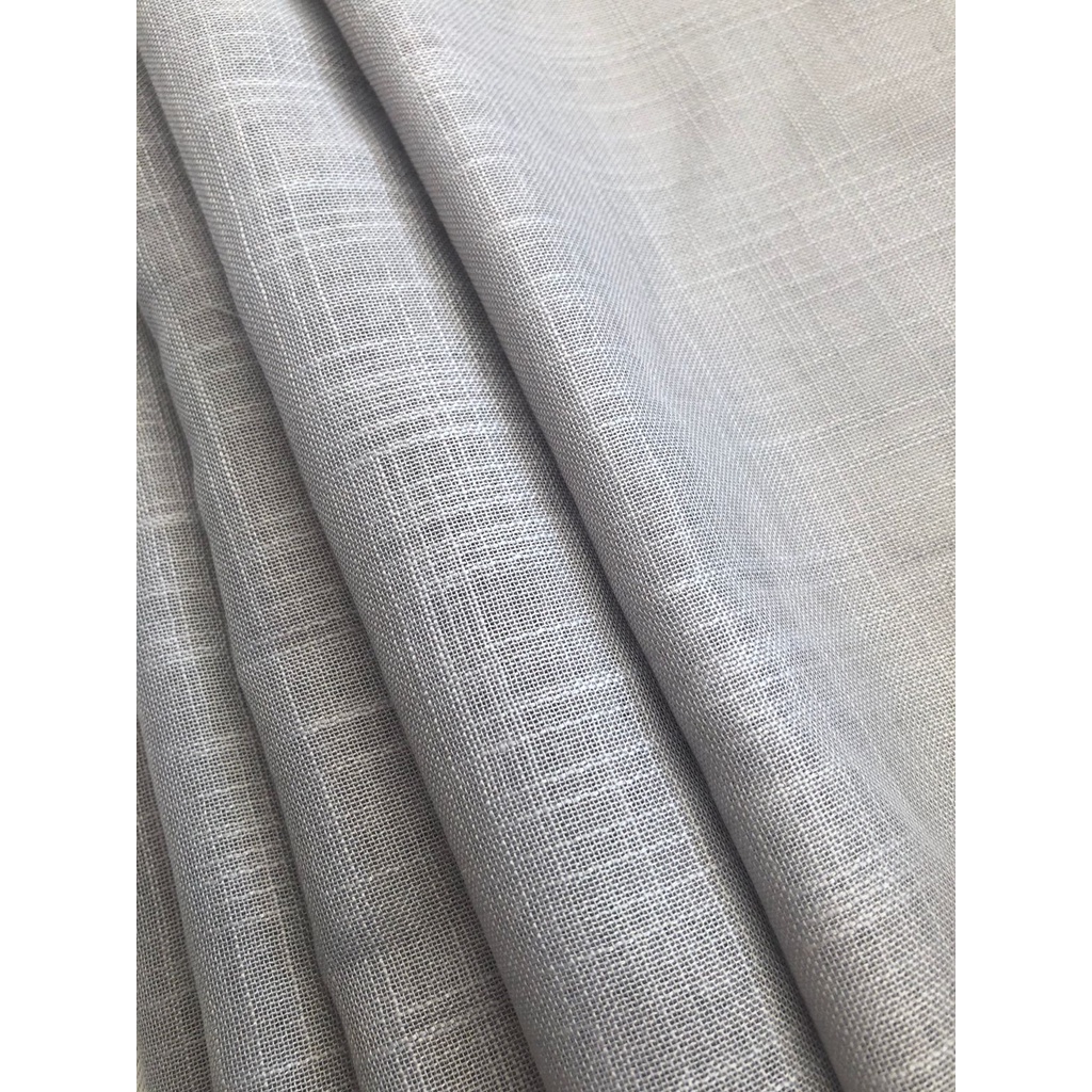 Tecido Gaze De Linho Por Metro Para Cortina 2,80 Largura - Cinza ...