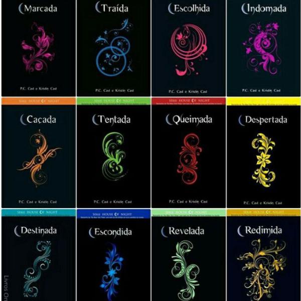 Livro da Série House of Night - P.C. Cast e Kristin Cast - Escorrega o ...