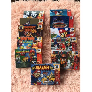 Caixa repro laminada a quente pre encomenda n64 snes master system mega ...