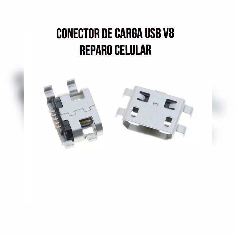 Conector de carga USB V8 Macho Celular Motorola Moto G1 Xt1032 Xt1033 ...