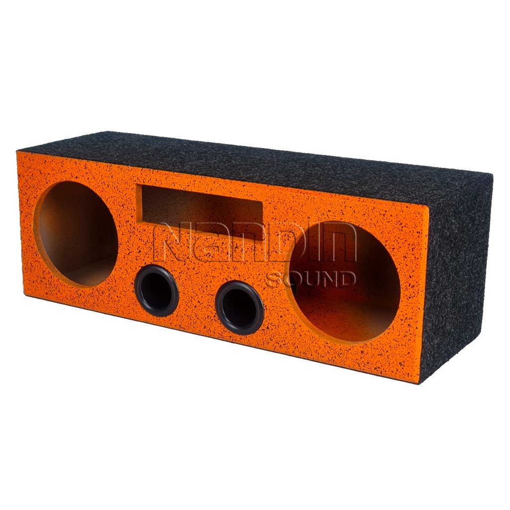 Caixa Bob Horizontal Duto 2 Polegadas Alto Falante De 6 Polegadas Aparelho 1 Din (l:58 X A:20 X ...
