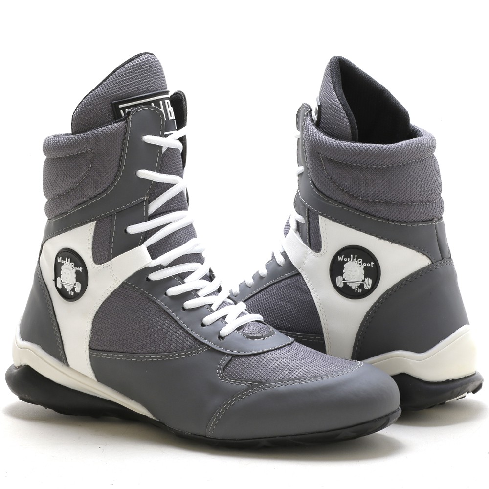Botinha Fitness Unissex Tênis De Treino Academia WorldBoot + brinde ...