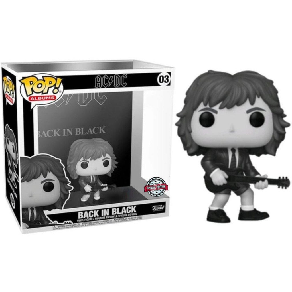 Funko Pop Back in Black 03 AC-DC | Shopee Brasil
