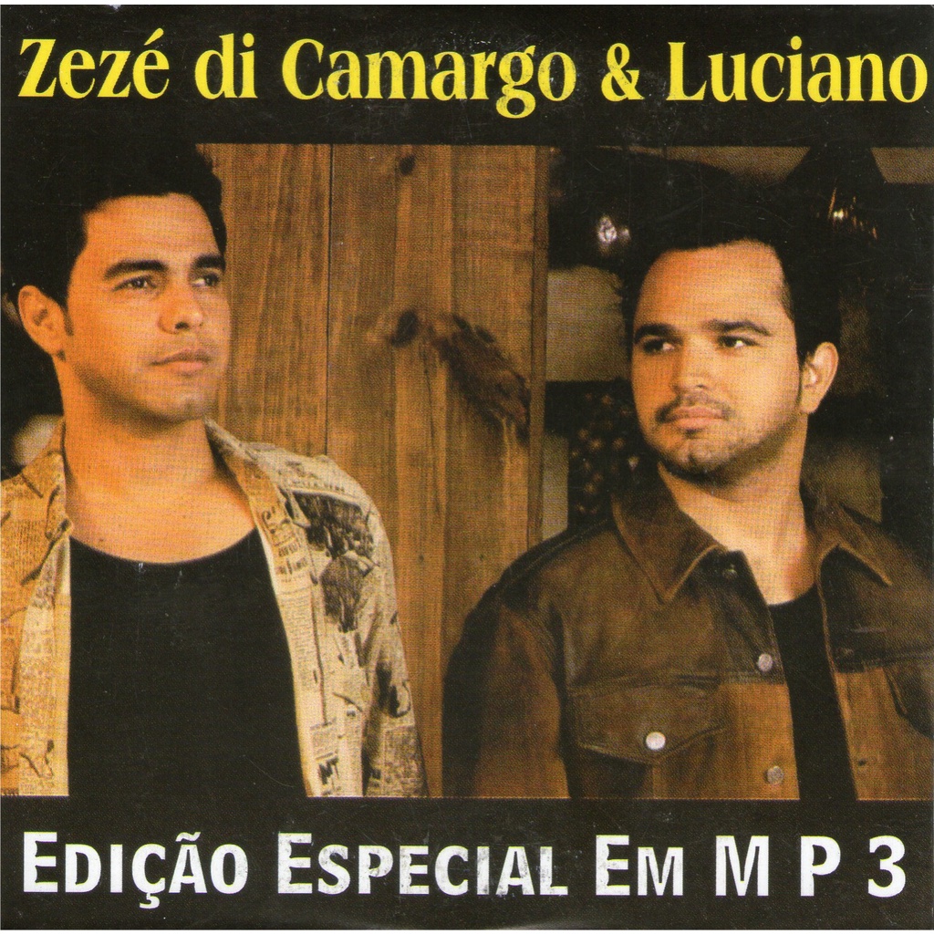 CD MP3 ZEZÉ DI CAMARGO E LUCIANO CAPA PAPELÃO | Shopee Brasil