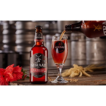 Cerveja Artesanal Rubi Red Ale Straat Bier 600ml | Shopee Brasil