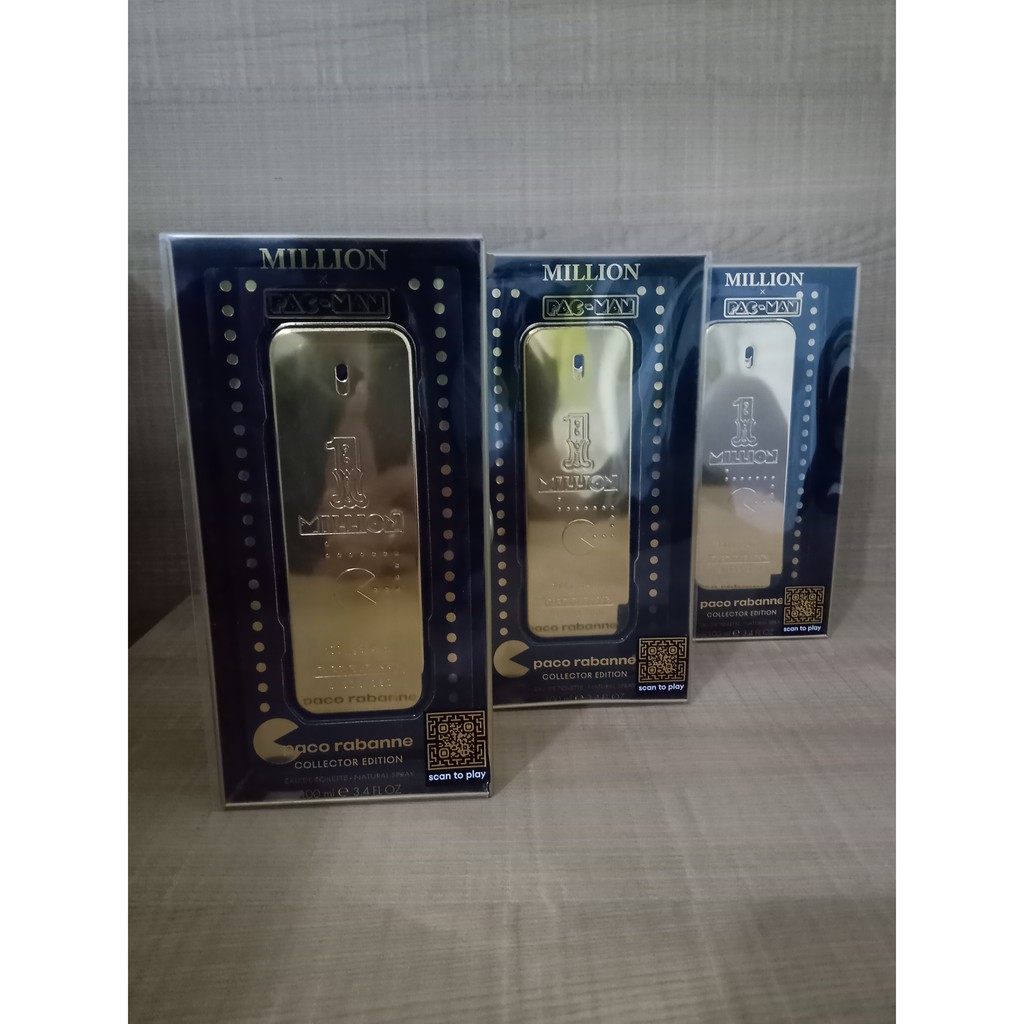 Perfume One Million 100 mls R$399,99 unidade versão Pac-Man | Shopee Brasil