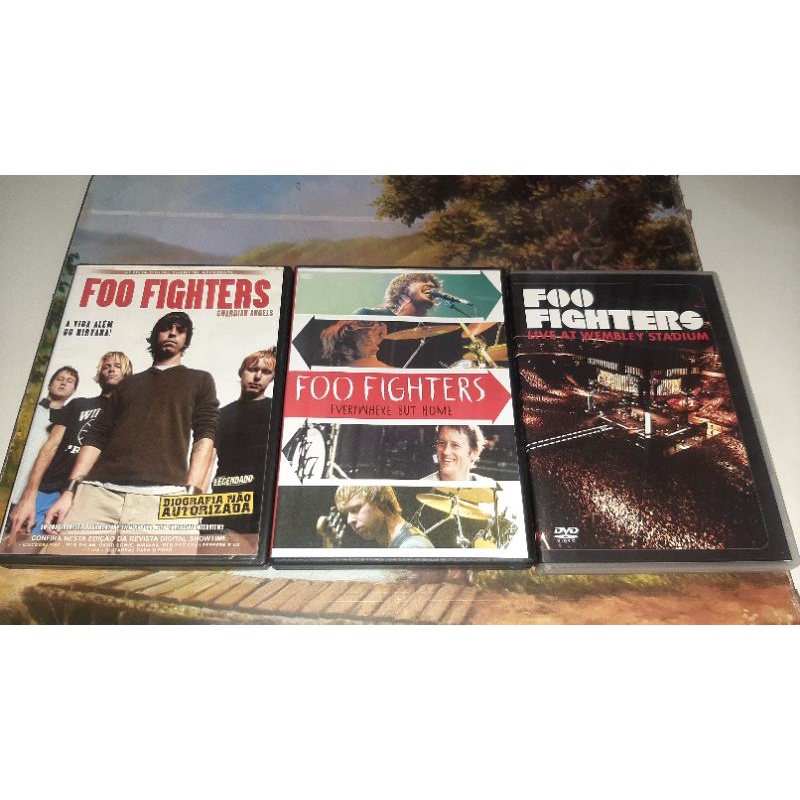 coleção DVDs banda foo fighters everywhere original | Shopee Brasil