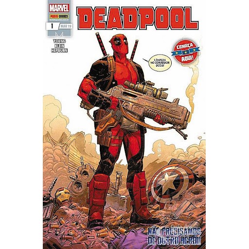 HQ - Deadpool - Volume 1 ao 9 - Desconto no Preço