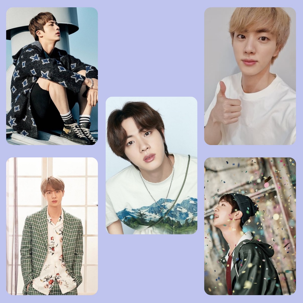 Bts Jin Photocard Card Jin | Shopee Brasil