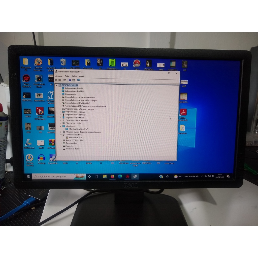 Monitor Dell E Series E1912h Led 18.5 Lindo! Ler Descrição somente ...