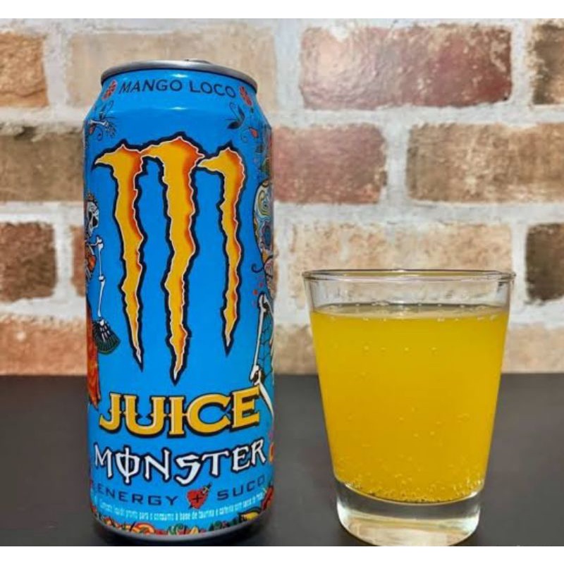 Monster Mango Loko Lata 1 unidade | Shopee Brasil