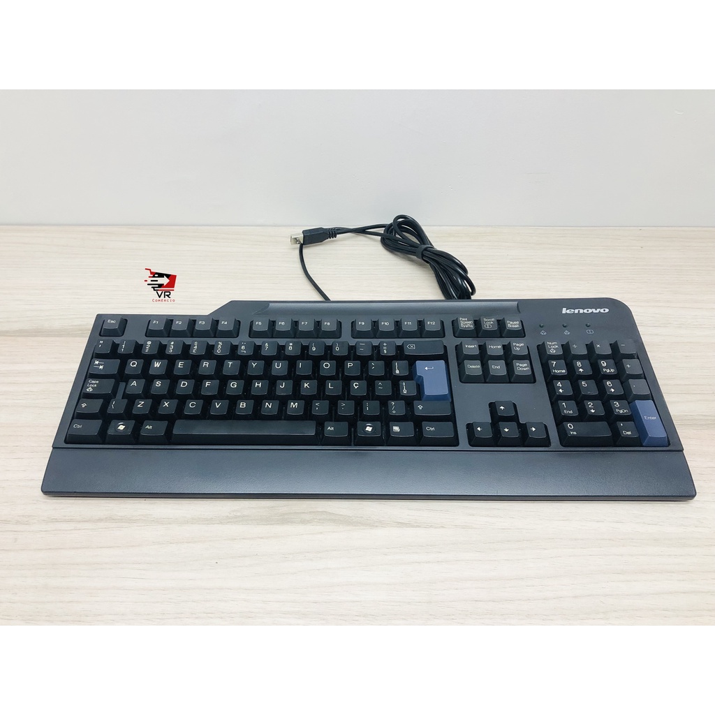 TECLADO LENOVO KU-0225 USB PARA COMPUTADOR | Shopee Brasil