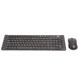 KIT TECLADO E MOUSE SEM FIO C3 TECH K-W50 PRETO | Shopee Brasil