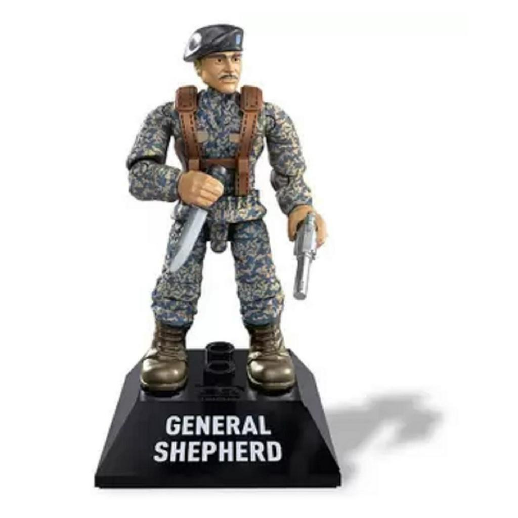 Boneco Call Of Duty General Shepherd Mega Construx - Mattel | Shopee Brasil