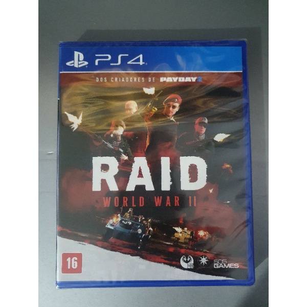 Jogo RAID World War II - Ps4 ( Novo Lacrado) | Shopee Brasil