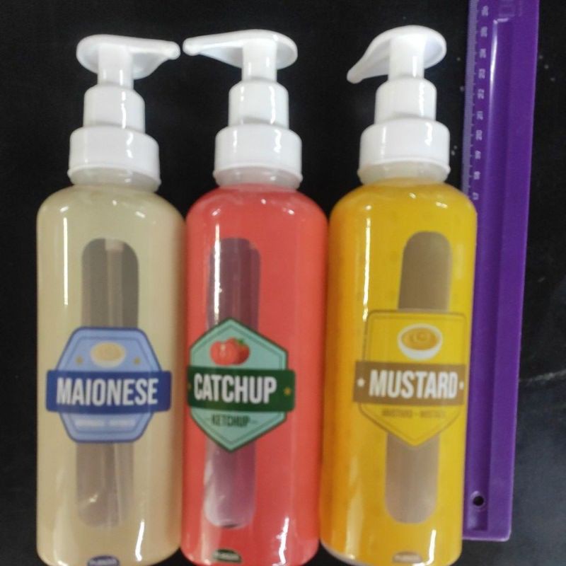 kit Bisnaga c/3 480ml (Ketchup) | Shopee Brasil