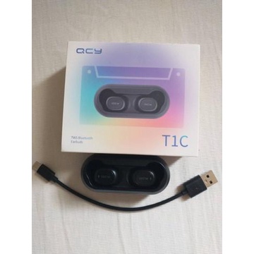 Fone De Ouvido Sem Fio Qcy T1c Bluetooth PRETO | Shopee Brasil