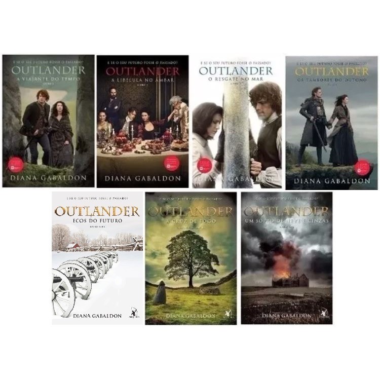 Coleção Série Outlander Completa - 7 Livros - Ecos Do Futuro | Shopee ...