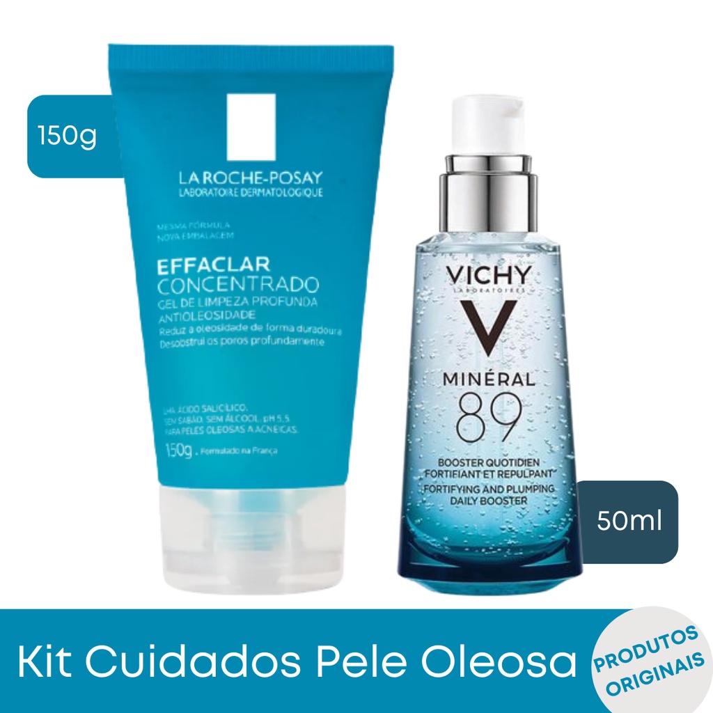 Kit Sabonete Effaclar Concentrado 150g La Roche Posay + Hidratante ...