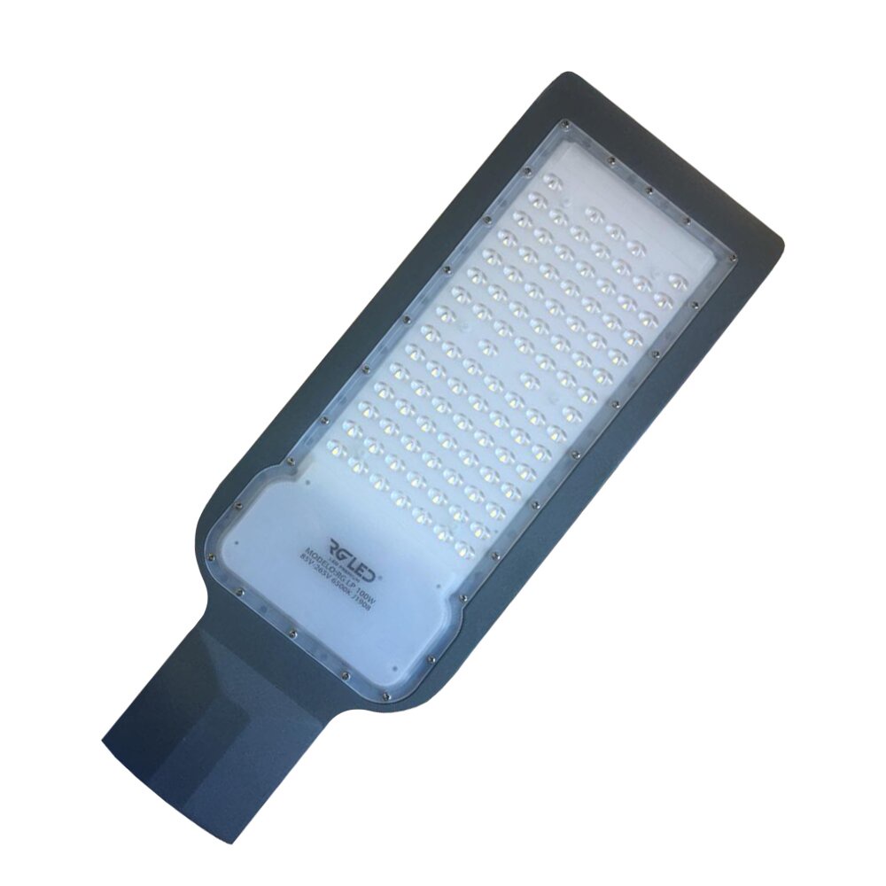 Luminária Pública 100W RG LED com Fotocélula Branco Frio | Shopee Brasil