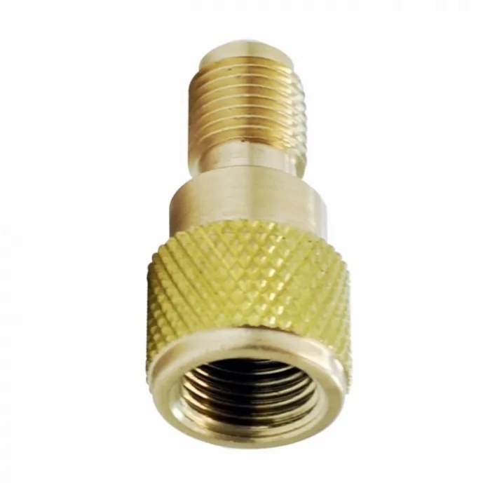 ADAPTADOR AD87 1/4 MACHO X 5/16 FEMEA COM VALVULA SHREIDER | Shopee Brasil