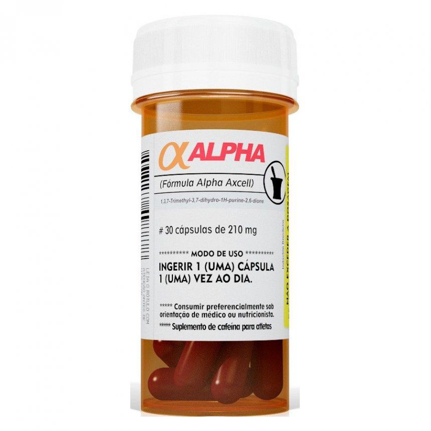Alpha Axcell 560mg (30 caps) | Shopee Brasil