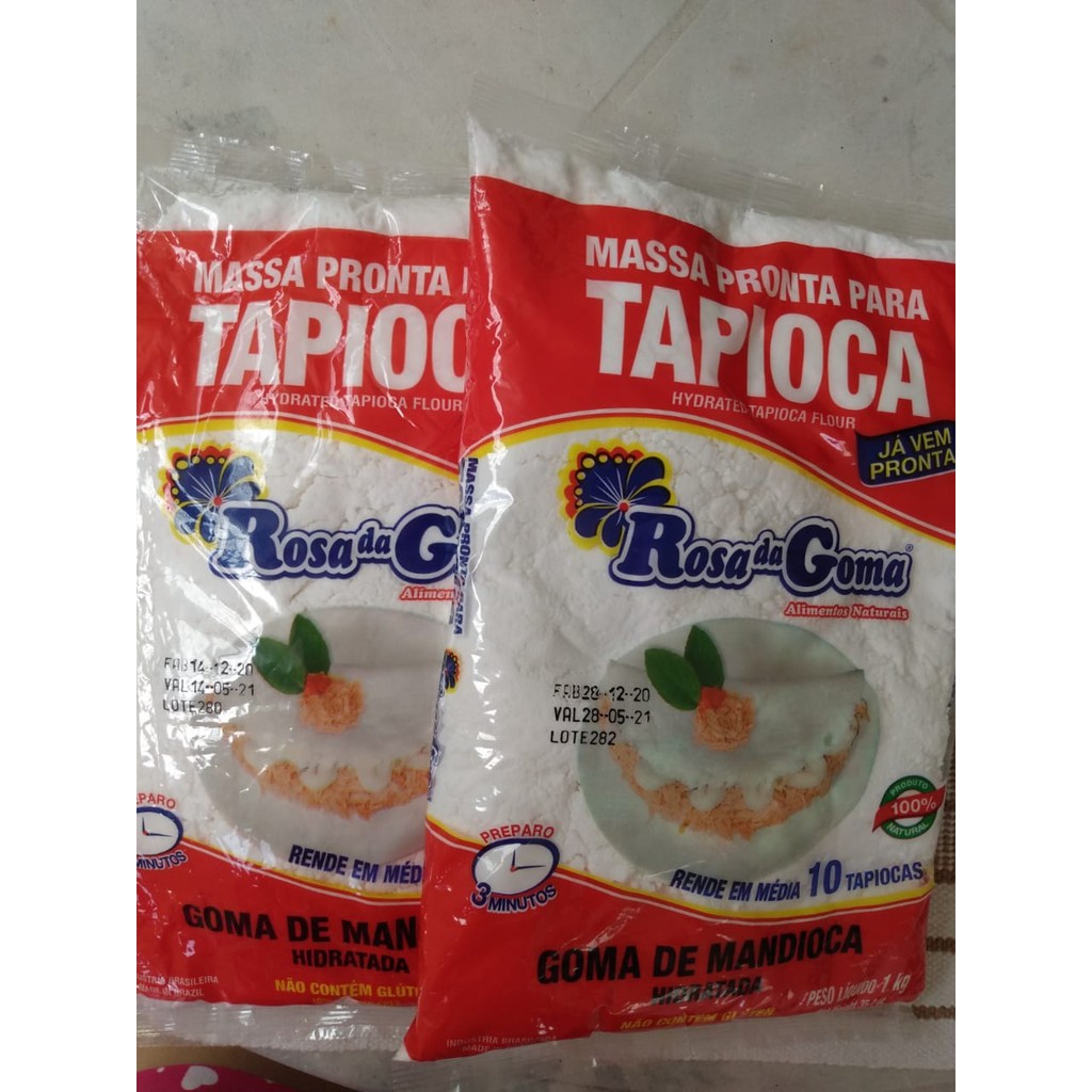 GOMA DE TAPIOCA 2 pacotes | Shopee Brasil