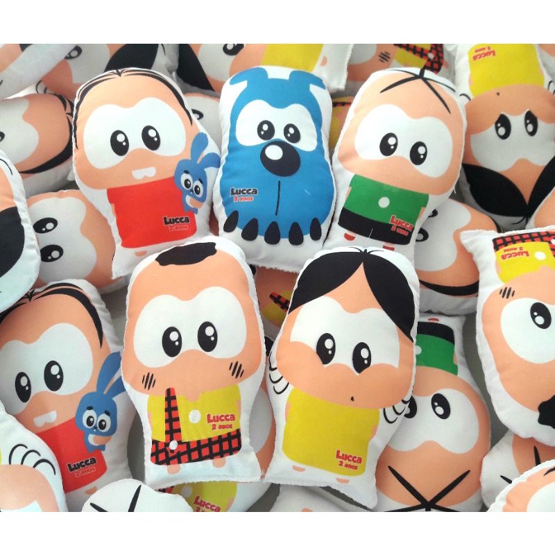 kit 25 almofadas Monica toy 20cm para lembrancinha Personalizada ...