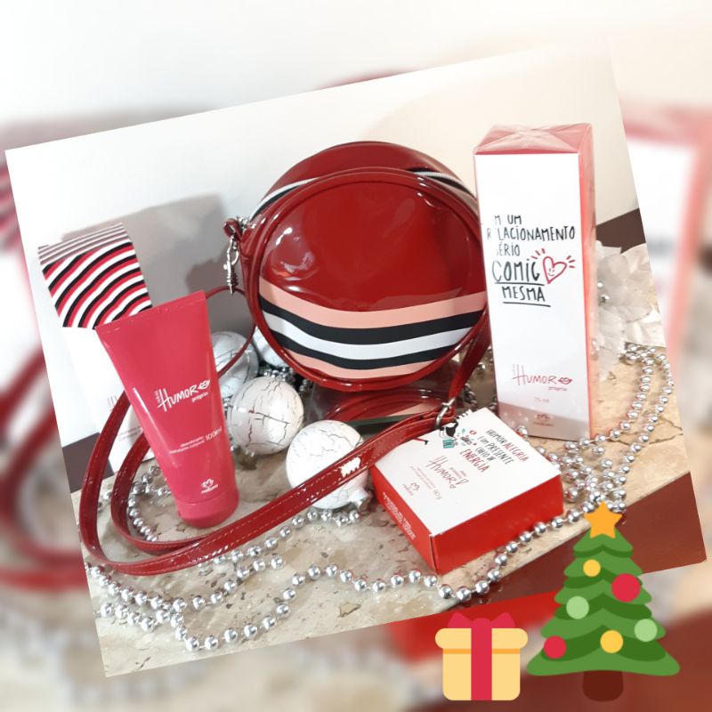 kit humor com bolsa Natura | Shopee Brasil