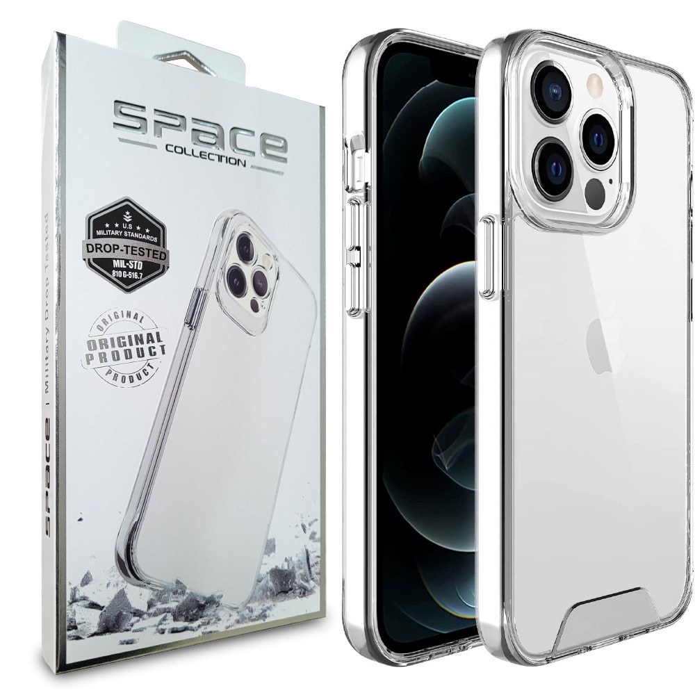 Capa Capinha Iphone 14, 14 Plus, 14 Pro, 14 Pro Max Clear Case Space Collection Não Amarela ...