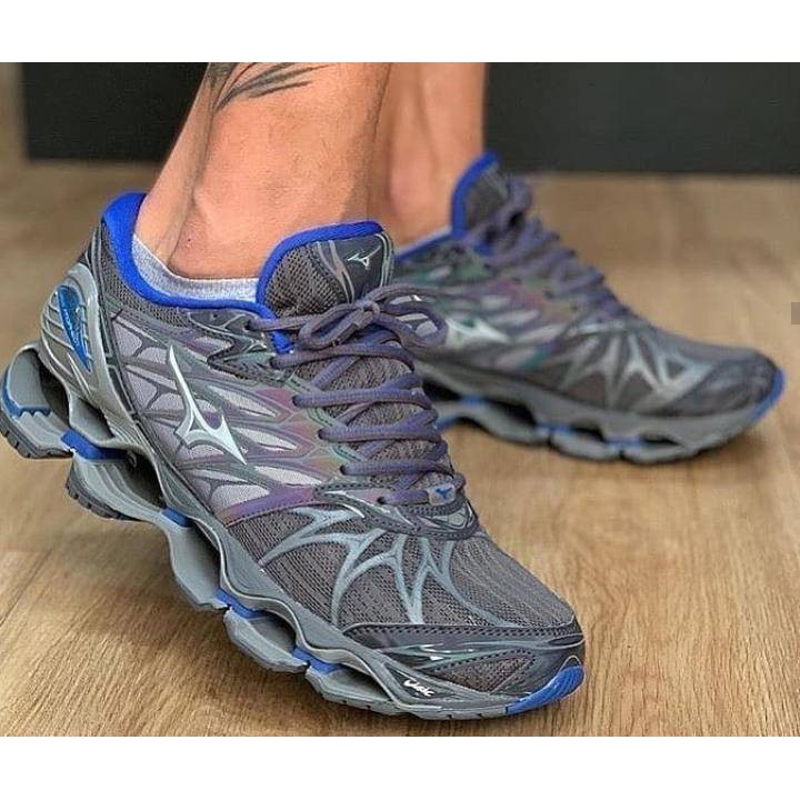 Tênis Mizuno Wave Pro 7 Prophecy Masculino Premium | Shopee Brasil