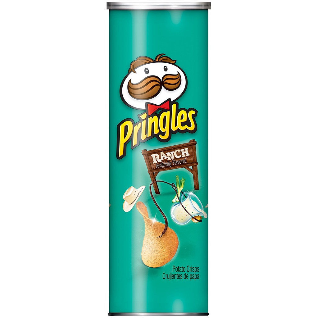 Batata Pringles Ranch 158g | Shopee Brasil