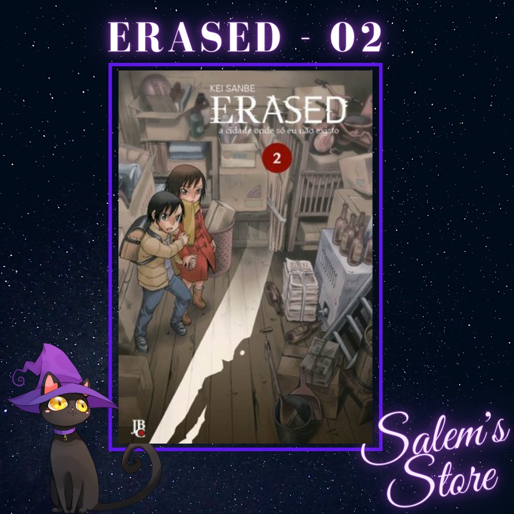 Erased Vol. 2 | Shopee Brasil