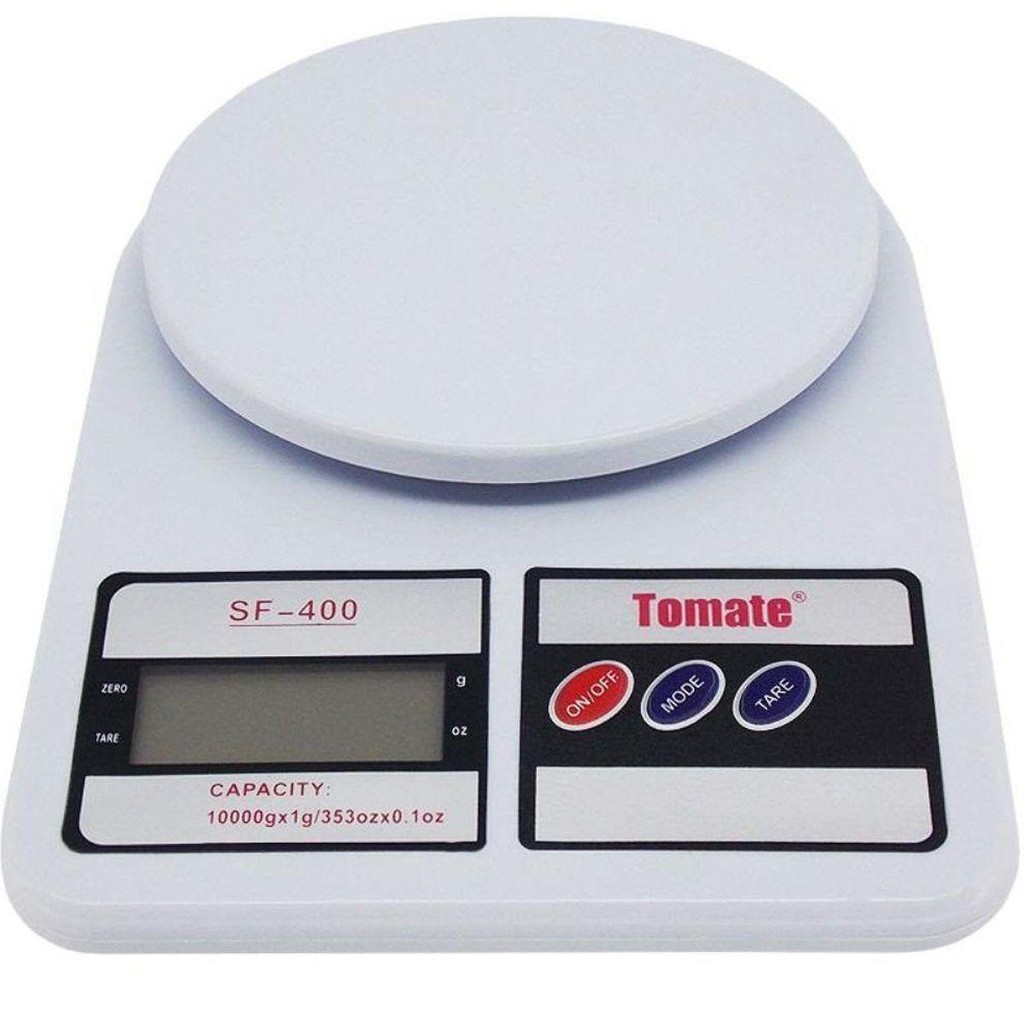 Balança Digital De Cozinha Sf-400 Até 10kg - Marca Tomate | Shopee Brasil