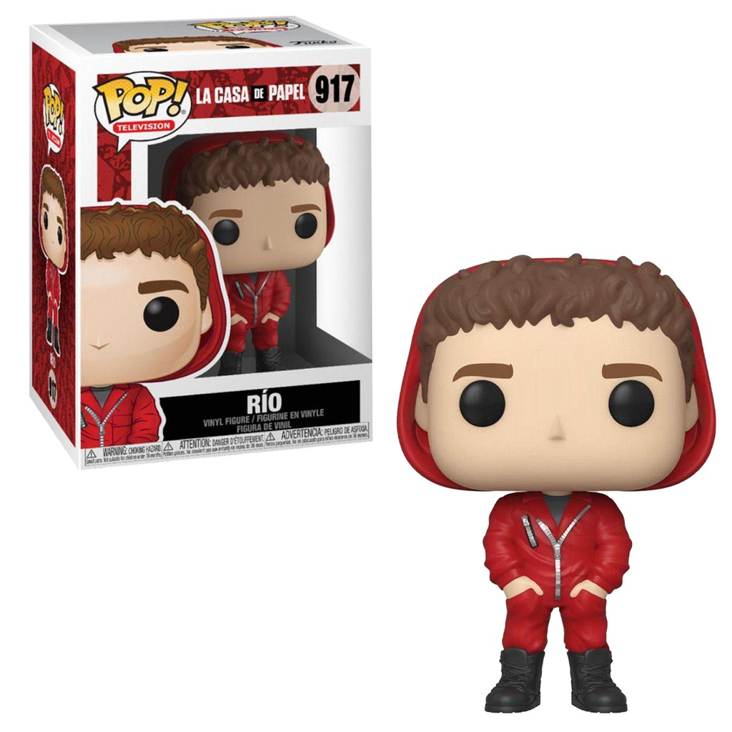 Boneco Rio 917 - La Casa de Papel - Funko Pop | Shopee Brasil