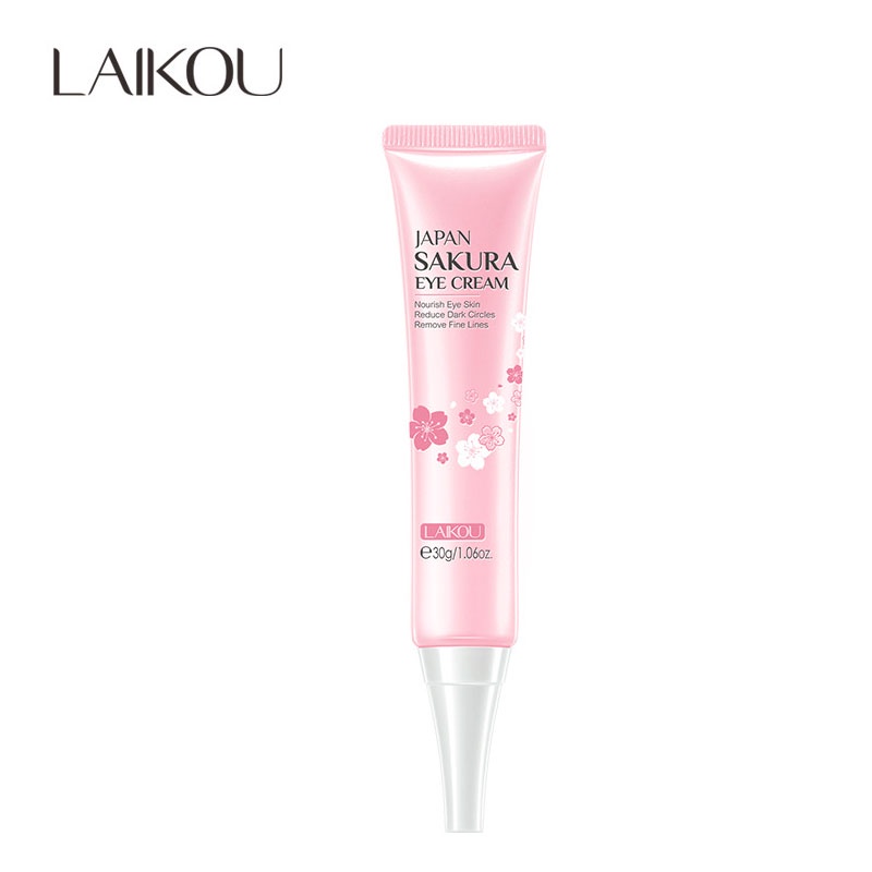 LAIKOU Creme De Olho Sakura Clareador Clareadora Hidratante Anti-Idade Antienvelhecimento ...