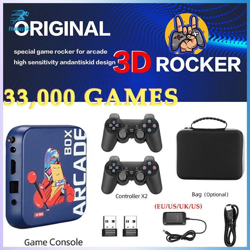 Caixa de Arcade box Game Console de Jogo Retro Clássico para PS1/DC ...